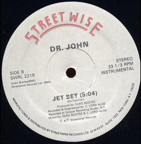 Dr. John - Jet Set (Instrumental) (1984) - FBSO